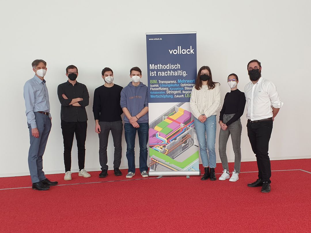 Deutschlandstipendiatinnen und -stipendiaten zu Gast bei Vollack